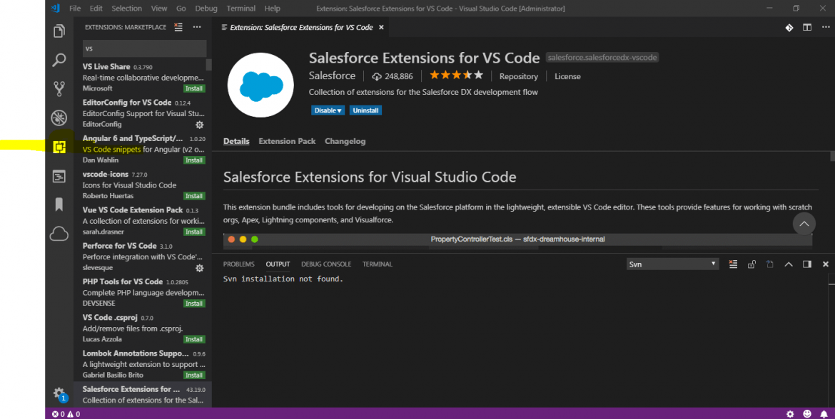 Salesforce Development in Visual Studio Code | SalesforceCodex
